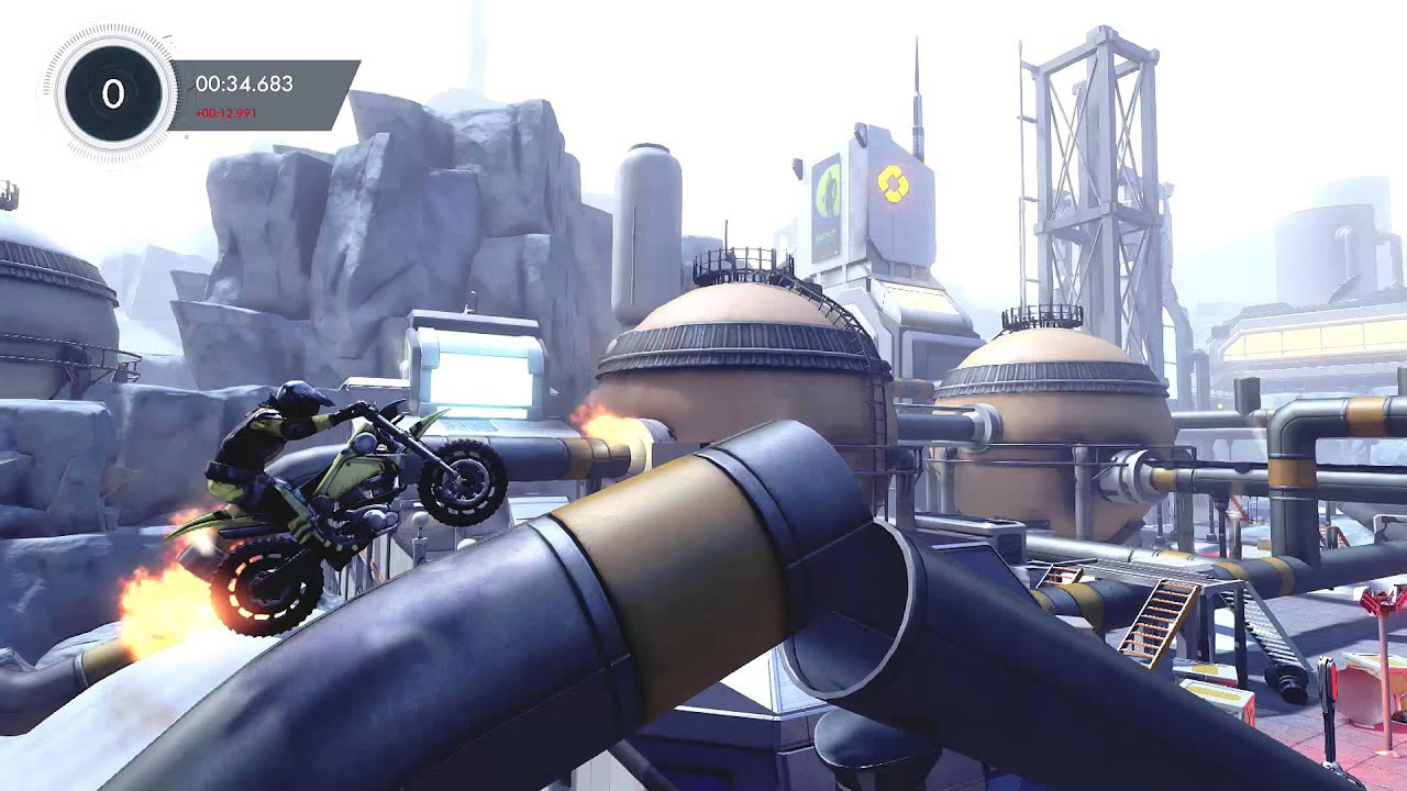 Trials Fusion - Pipe Phobia Challenge - YouTube