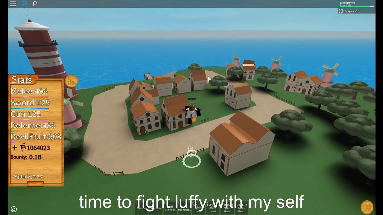 Roblox - Steve one'piece | how to farm luffy with ope ope nomi! - YouTube