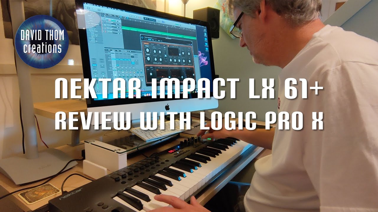 Nektar Impact LX61+ Review with Logic Pro X - YouTube