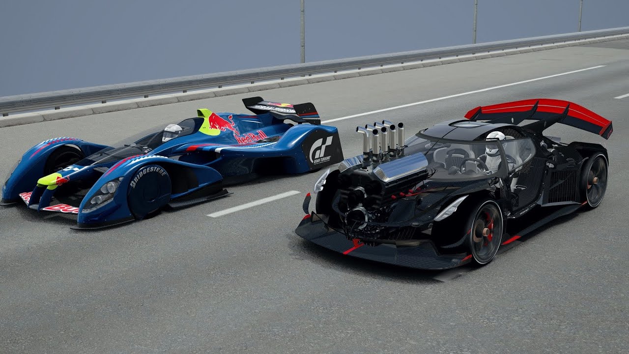 Koenigsegg Godzilla Dragster vs Red Bull X2010 - Drag Race 20 KM - YouTube