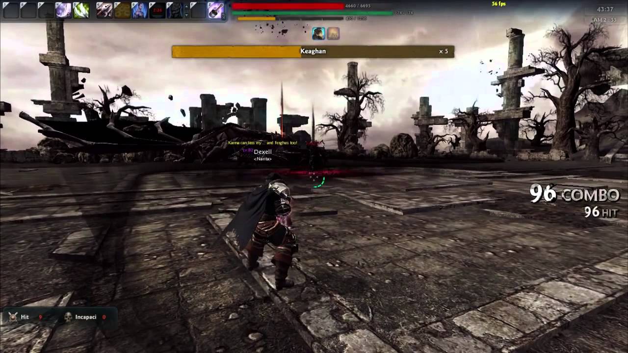 Vindictus EU - Keaghan (hard) Crossgun Kai solo - YouTube