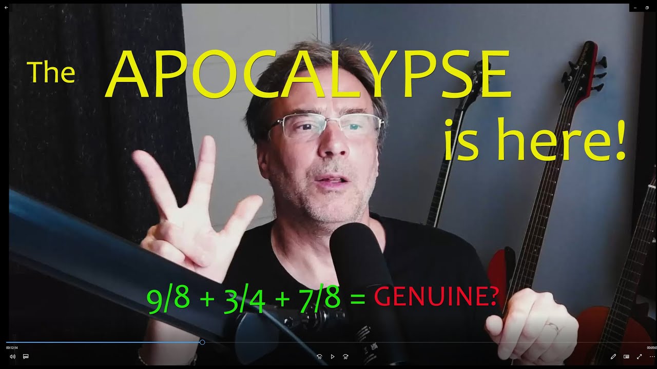 Genesis Apocalypse 9/8 rythms explained - YouTube