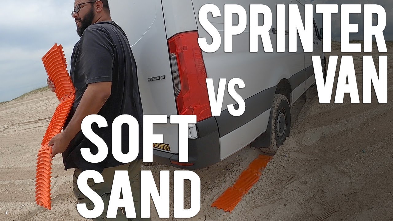 4x4 Sprinter Van vs Soft Beach Sand - YouTube