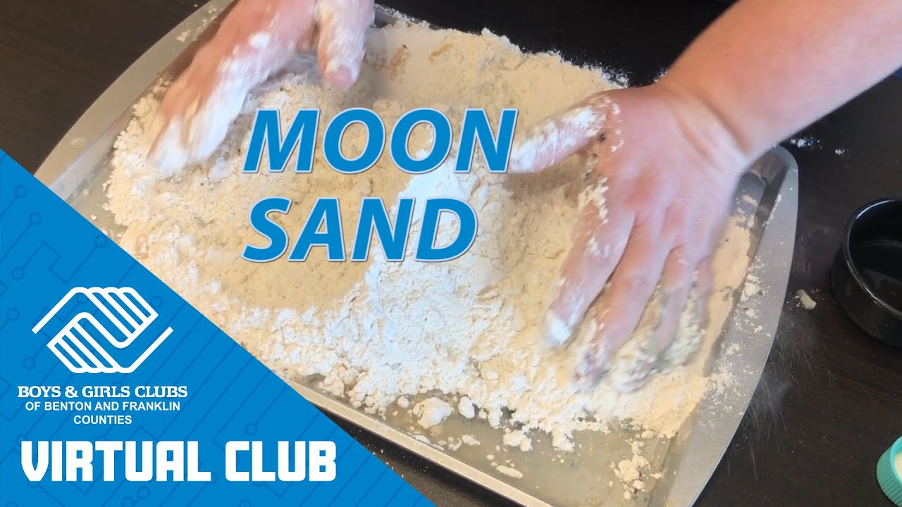DIY STEM Project For Kids: How To Make Moon Sand - YouTube