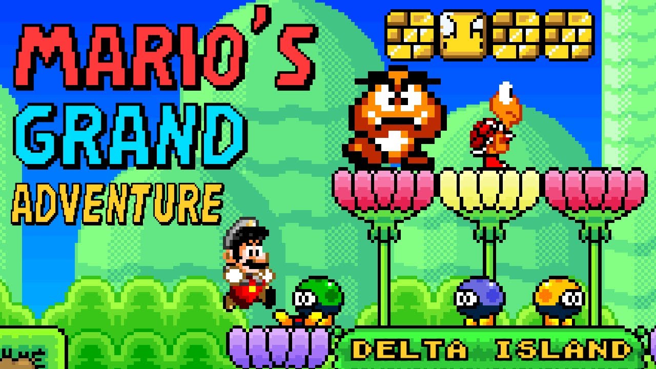 Mario's Grand Adventure: Delta Island (2021) / Complete Playthrough ...