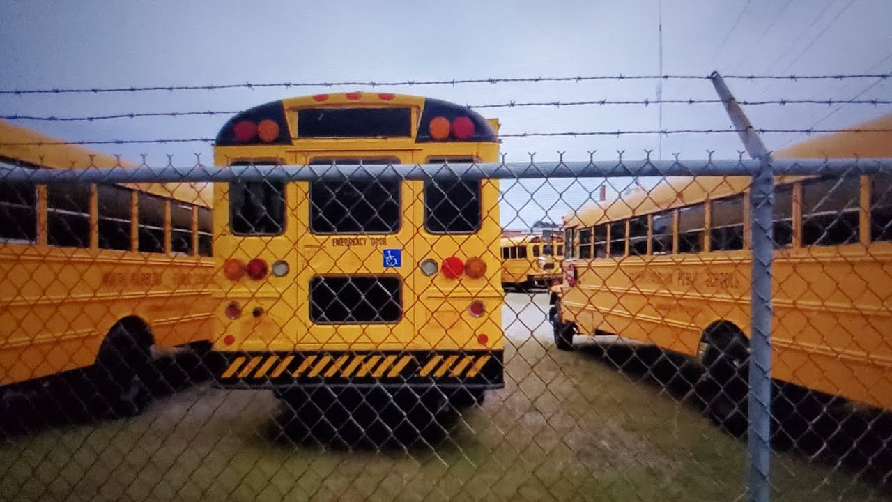 Scrap/Retired School Buses Of Catawba County NC - YouTube