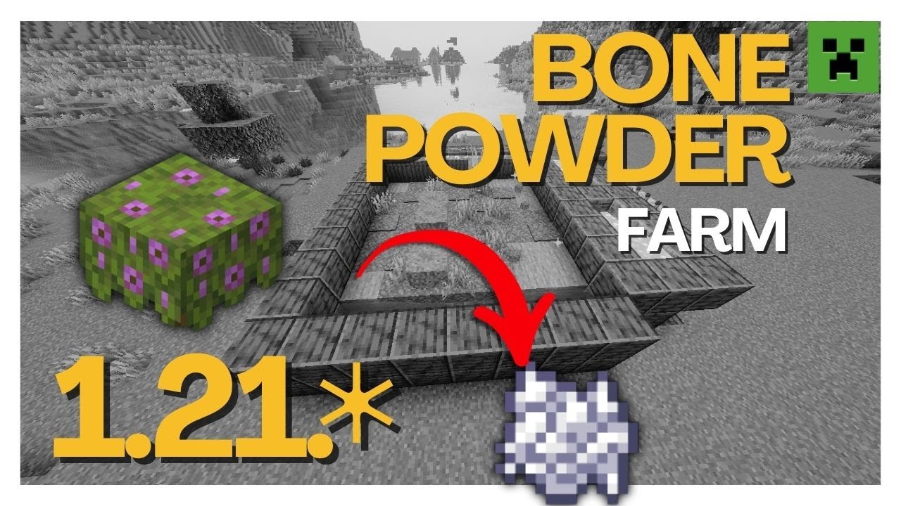 How to Make a Bone Powder Farm in Minecraft 1.21.8 | Easy & Unlimited ...