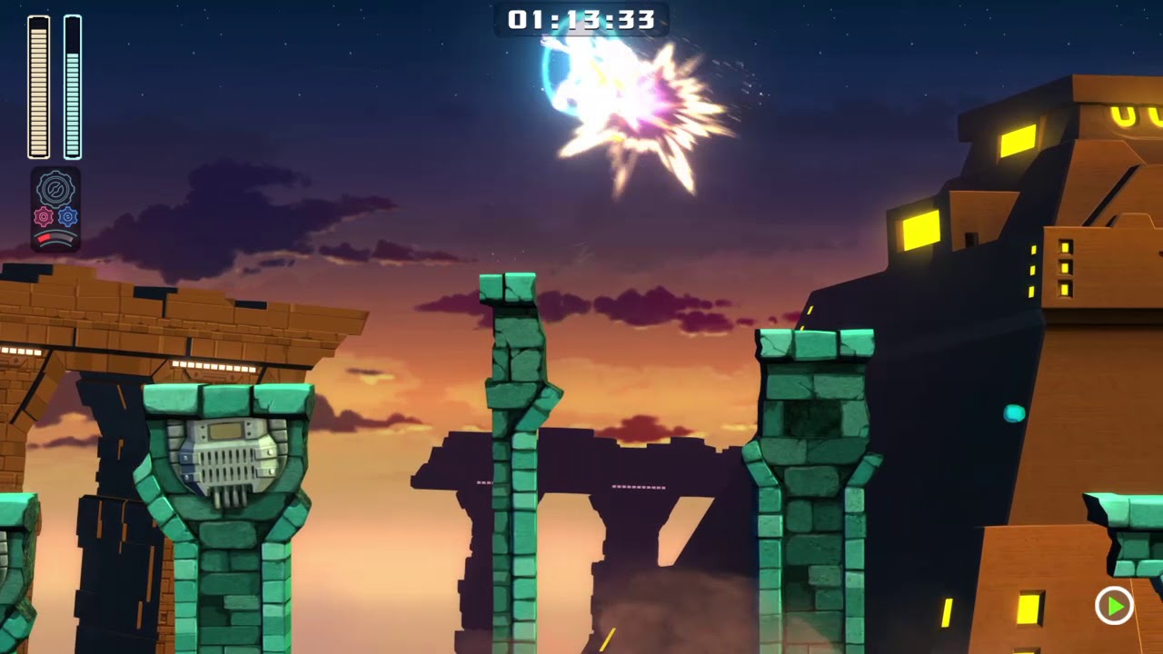 Rockman11 Block Man stage 2:48.81 on PS4 - YouTube