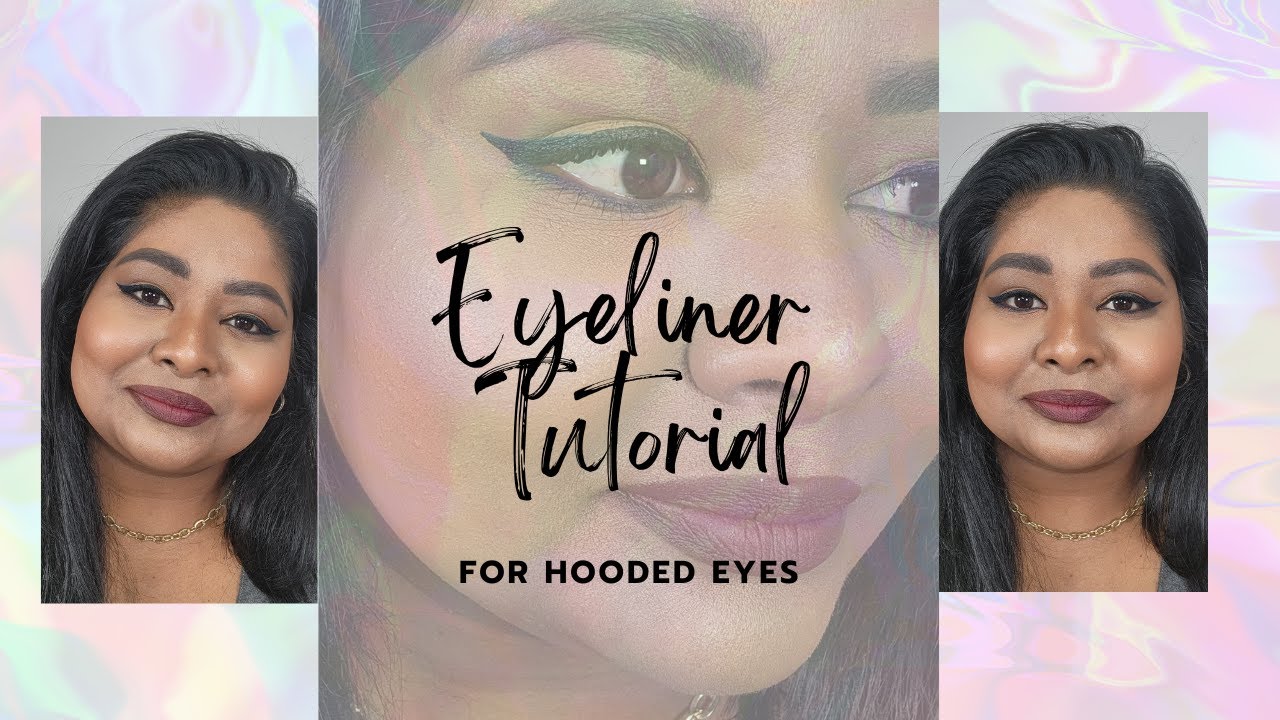 Eyeliner Tutorial for Hooded Eyes | Beginner Friendly | Back to Basics ...