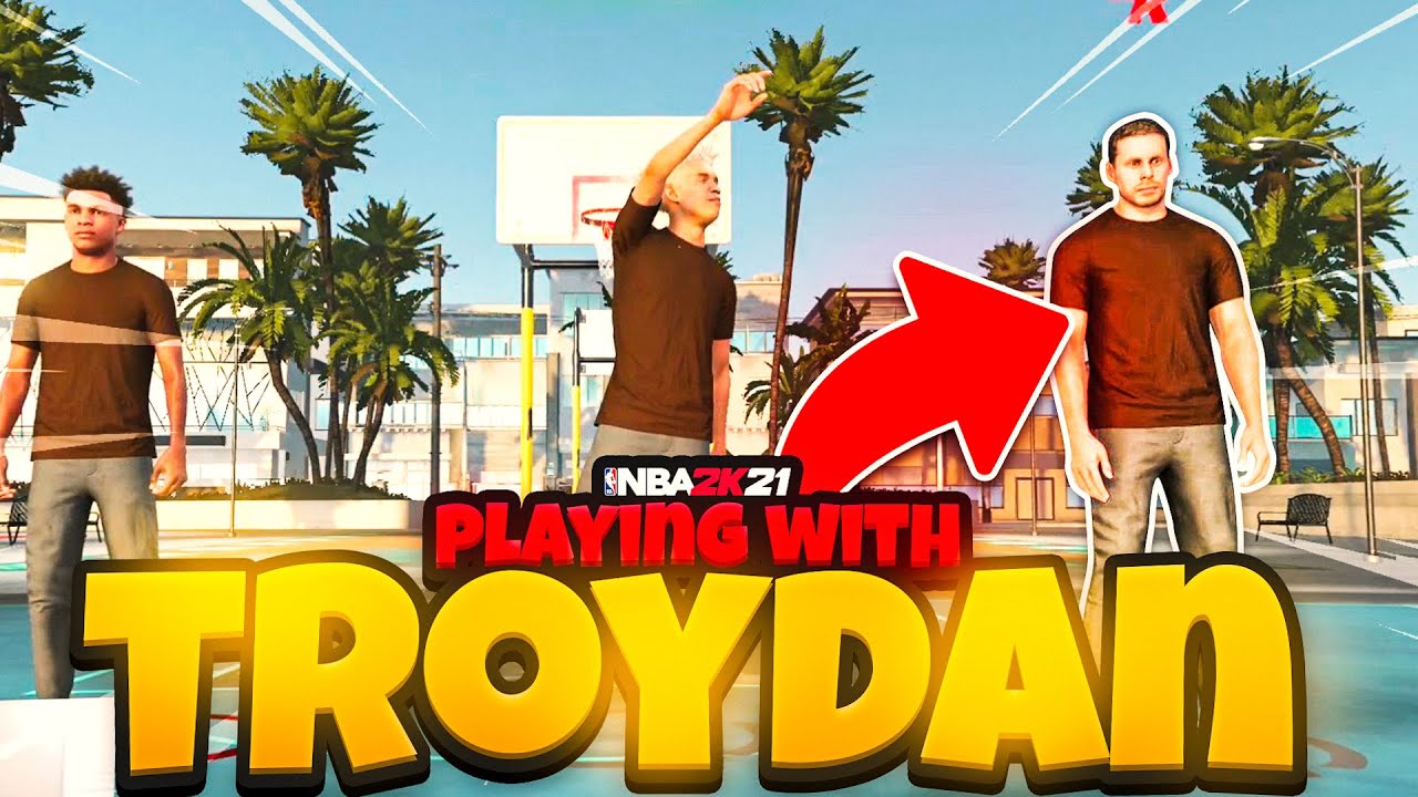 CARRYING TROYDAN ON THE FIRST DAY OF 2K21!! *insane reaction* - YouTube