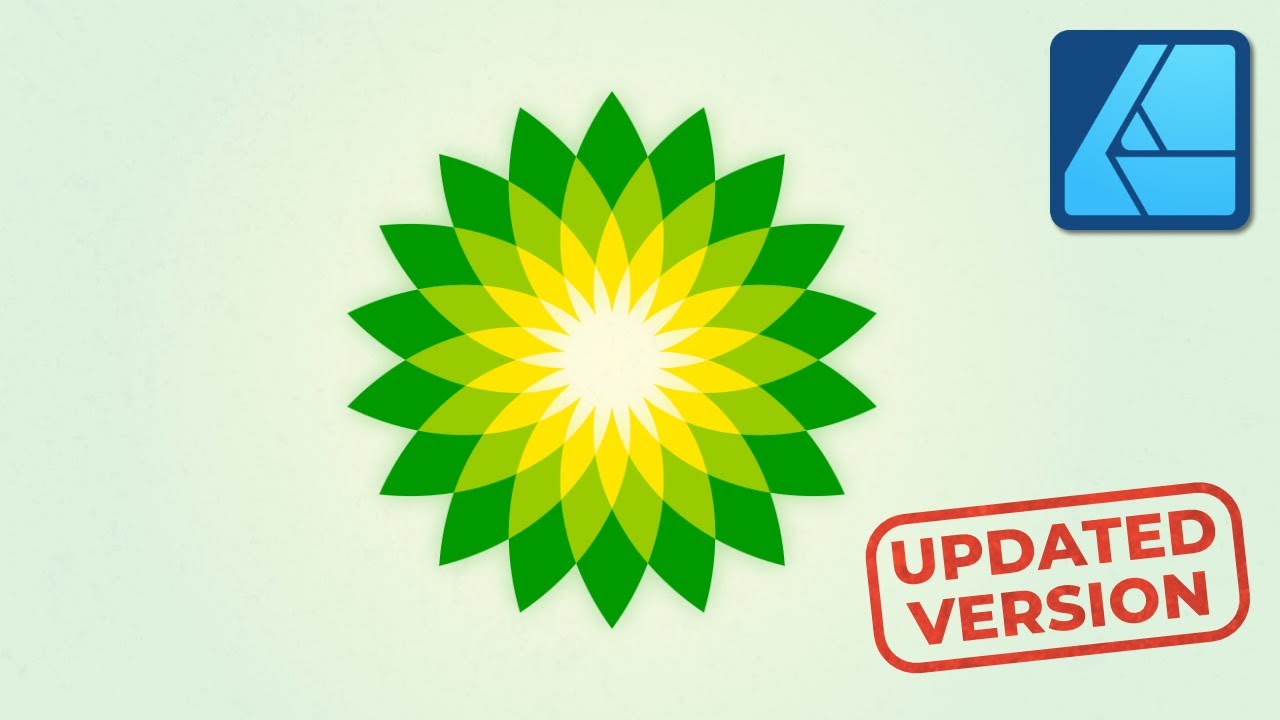 How to Draw the BP Logo in Affinity Designer (Updated Version) - YouTube
