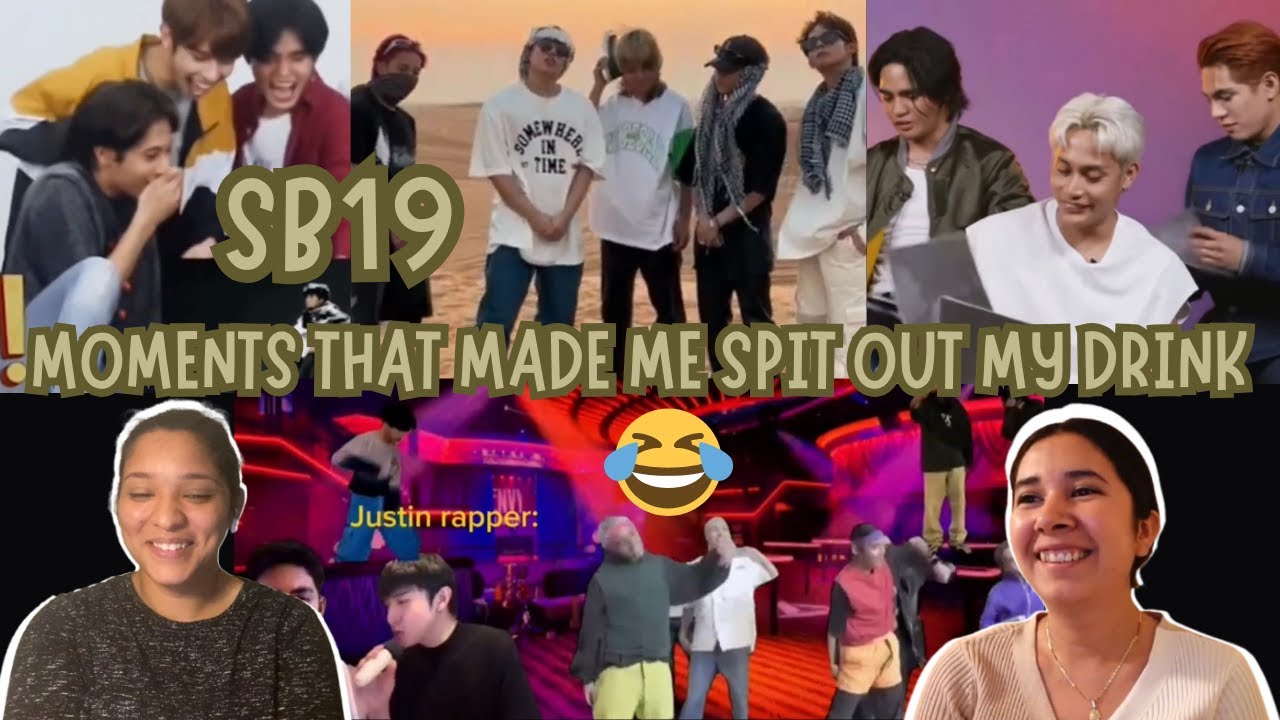 SB19 Moments That Made Me Spit Out My Drink (funny moments compilation ...