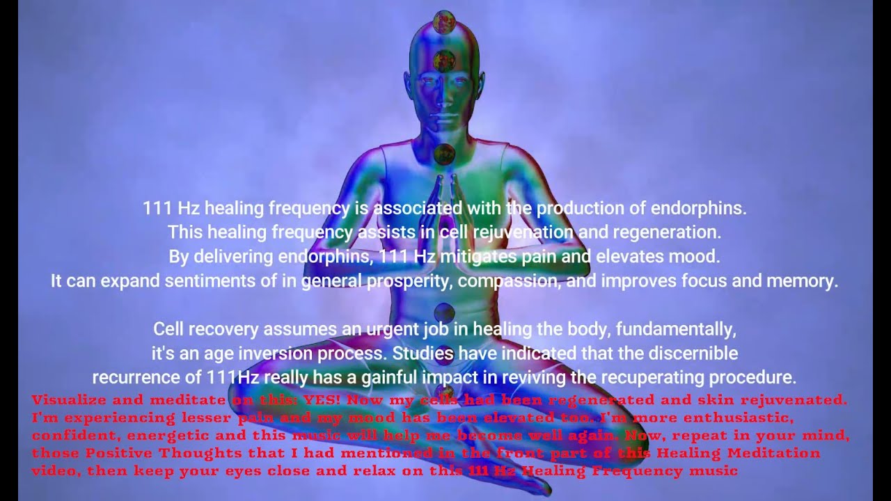 6 hours 111 Hz Healing Frequency - YouTube