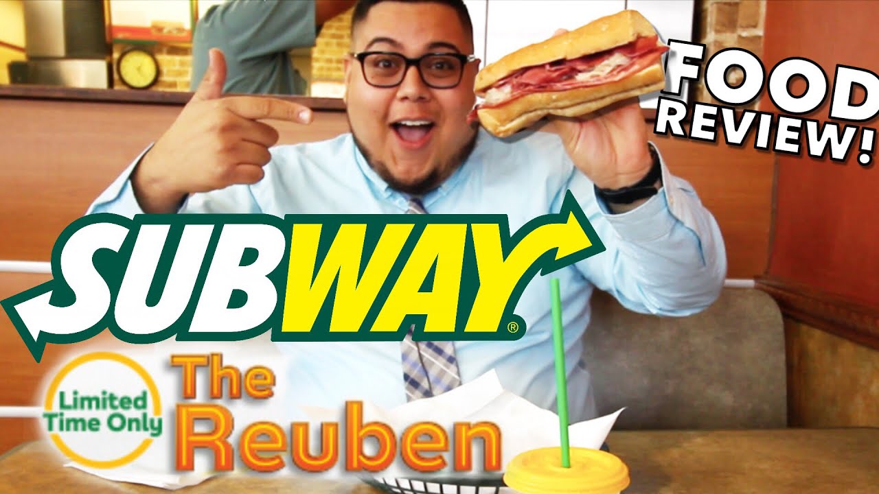 Subway's Reuben Corned Beef Sandwich - Full Nelson Eats A Lot - Fast ...
