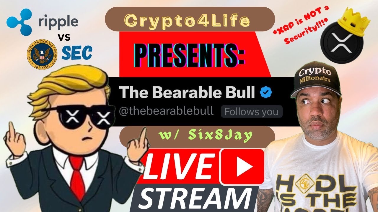 Crypto4Life Presents: Talking Crypto & MORE w/ The Bearable Bull! XRP ...