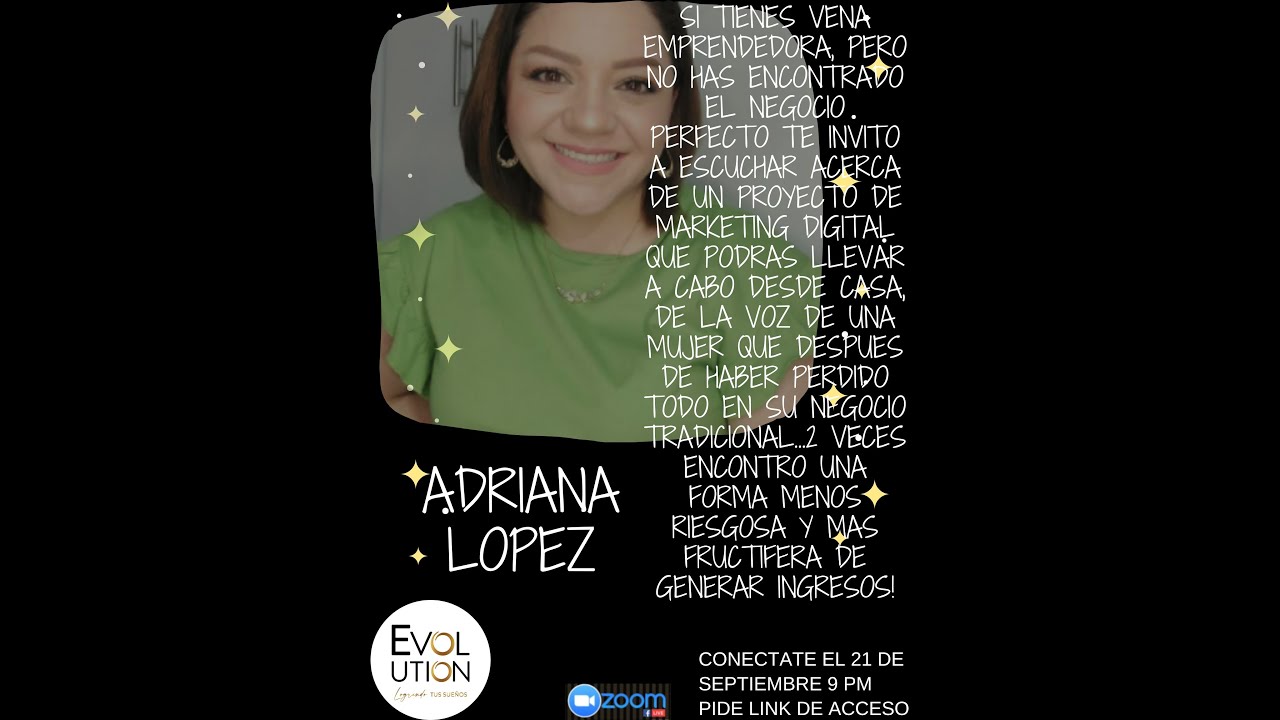 Evolucionando con el invitado esta noche Adri Lopez - YouTube