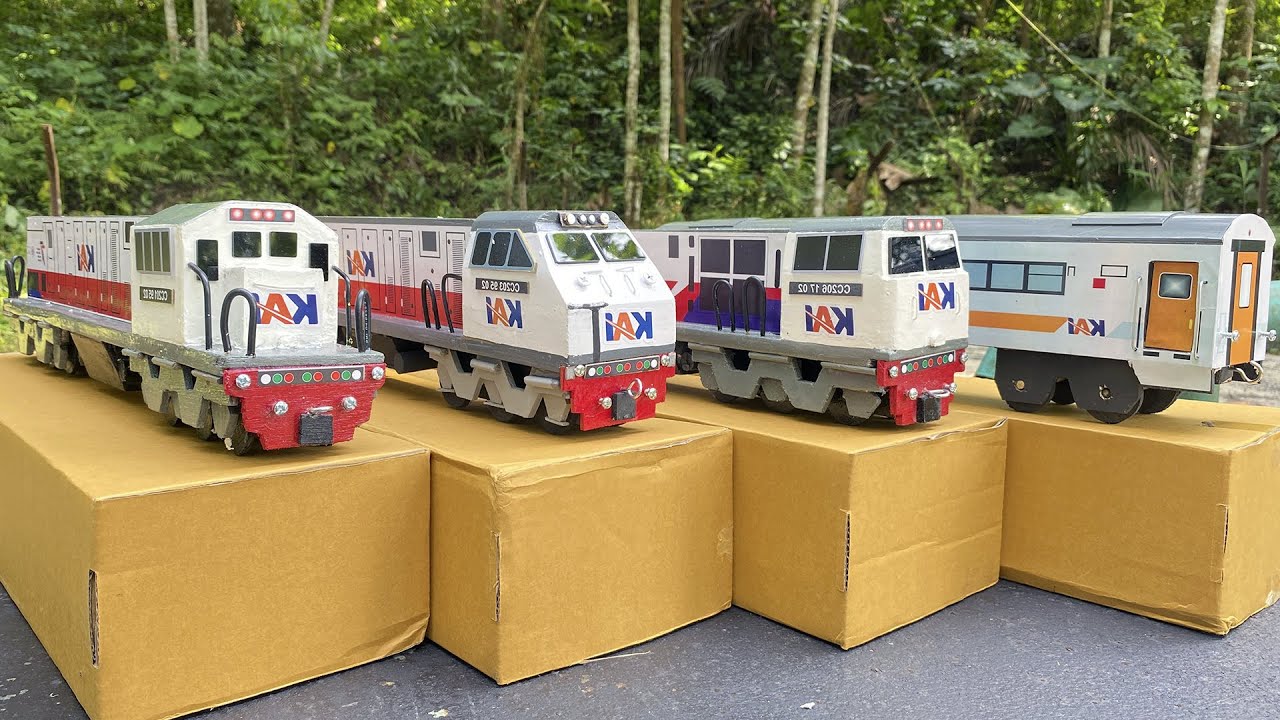 Kereta Api Kayu, Kereta Thomas, Kereta MRT,Lokomotif CC201,CC203 ...