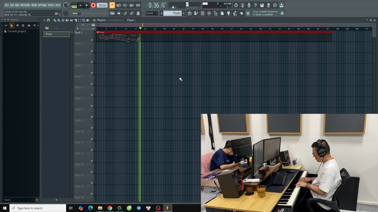 Behind the Scenes: Creating Relaxing Piano Music - YouTube