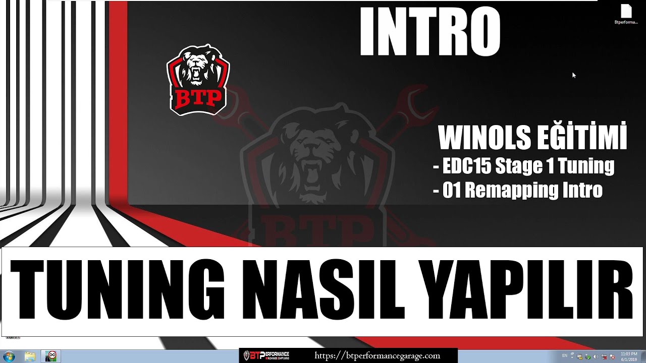 WinOLS ile Tuning Nasıl Yapılır? - 01 Remapping Intro (EDC15 Stage 1 Eğitimi) - YouTube
