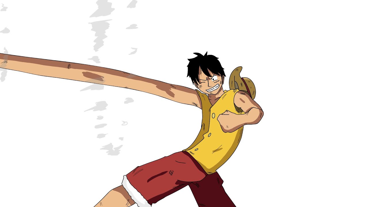 Sakuga Animation Practice #2 (Monkey D. Luffy) - YouTube