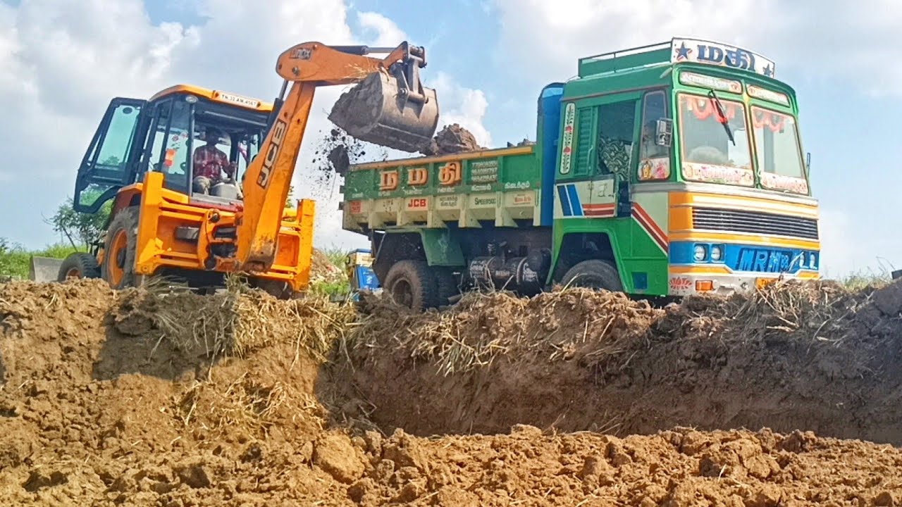 jcb Lull Loding sons in Truck vs 3dx jcb loading machine vs jcb video ...