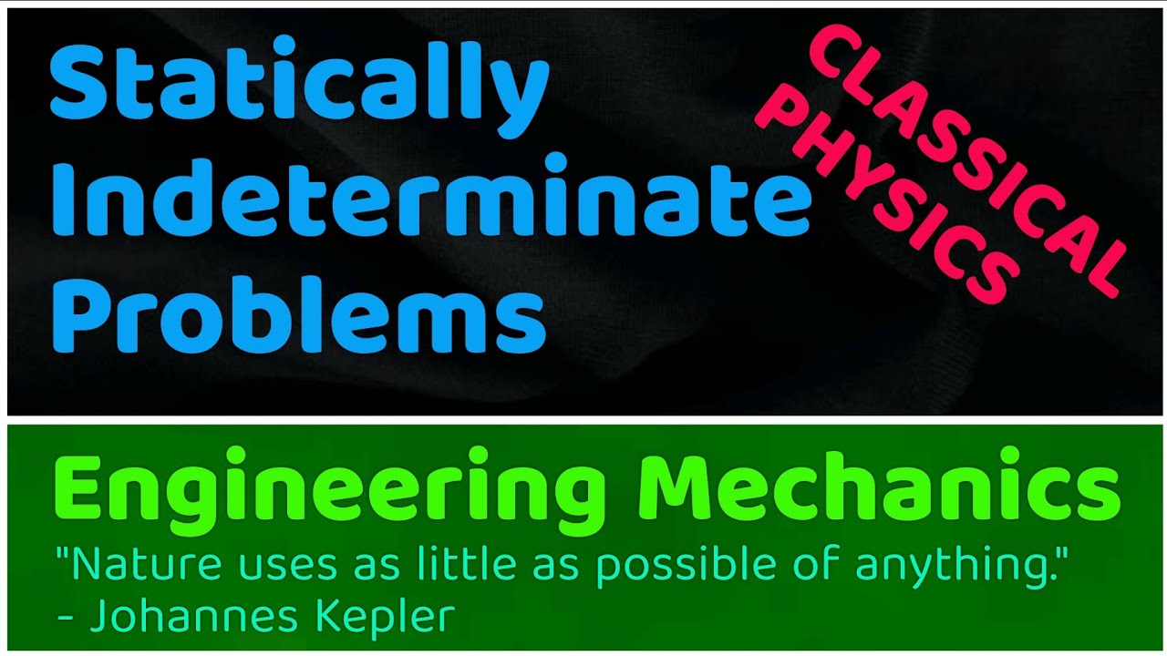 Statically Indeterminate Problems - YouTube Music