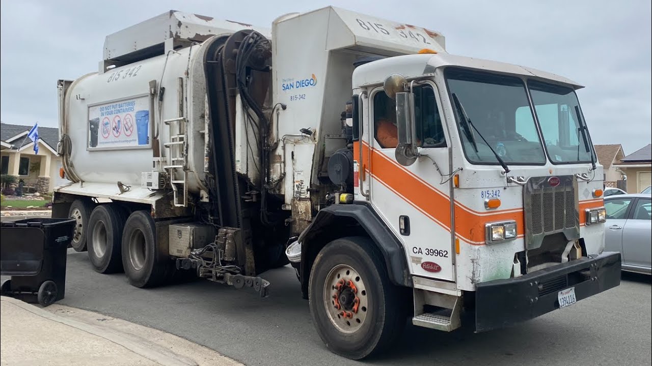 City of San Diego environmental services older Peterbilt elliptical ...