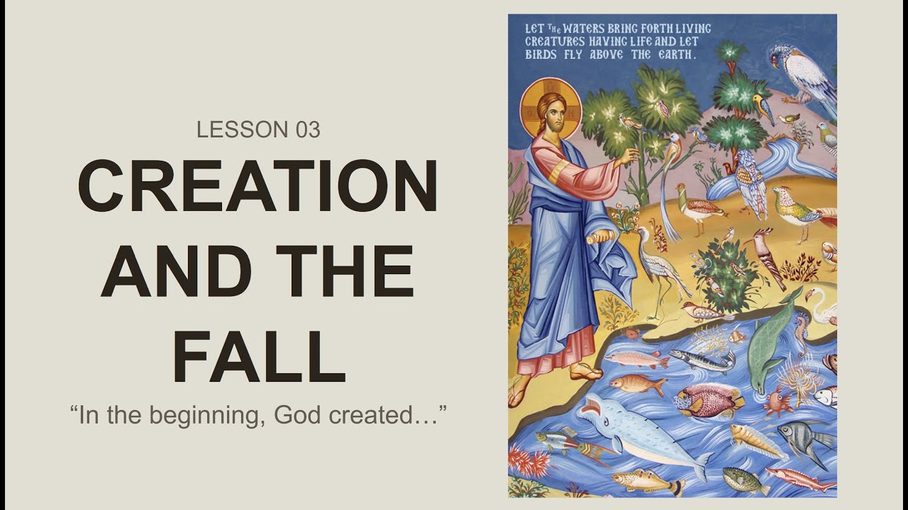 Lesson 3 - Creation and the Fall - YouTube