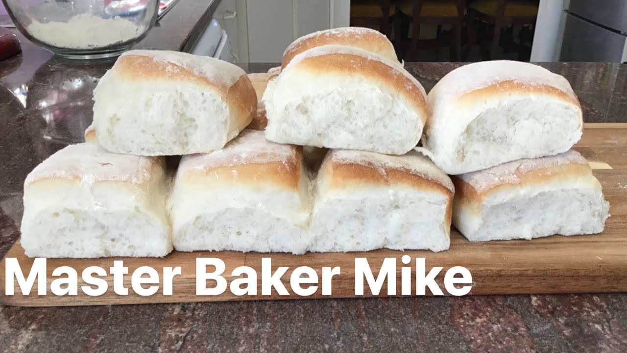 How to Make no final knead Bap Rolls - YouTube
