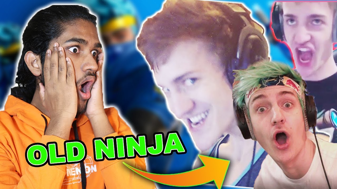 Reacting To Ninja Old Fortnite Clips! - YouTube