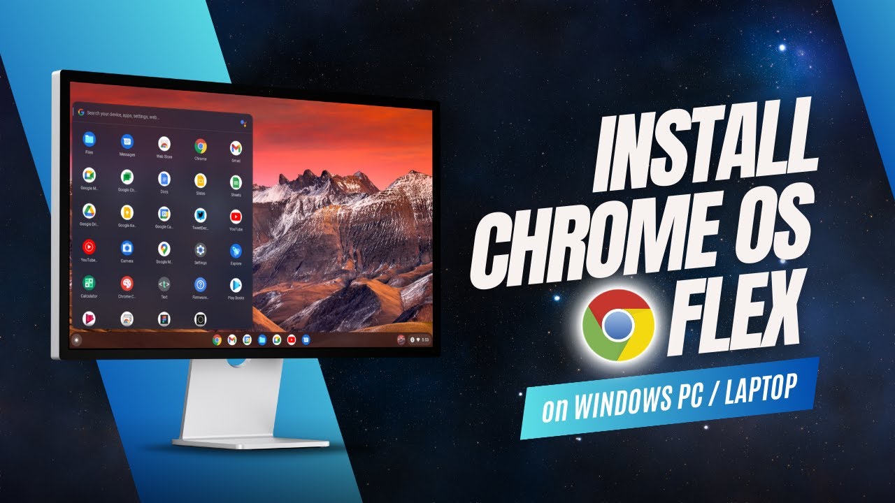 Chrome OS Flex Step-by-Step install for any device: Easy & Fast ...
