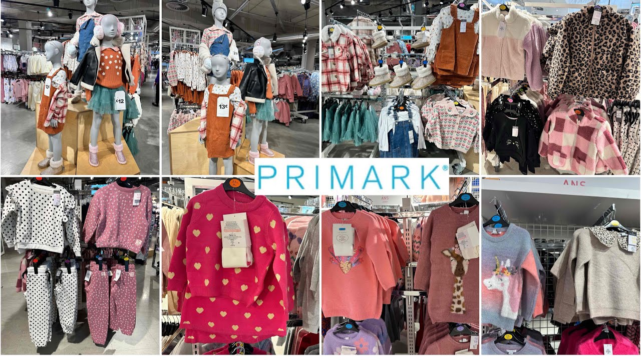 Primark kids girls clothes 1-8 years new collection - September 2023 ...
