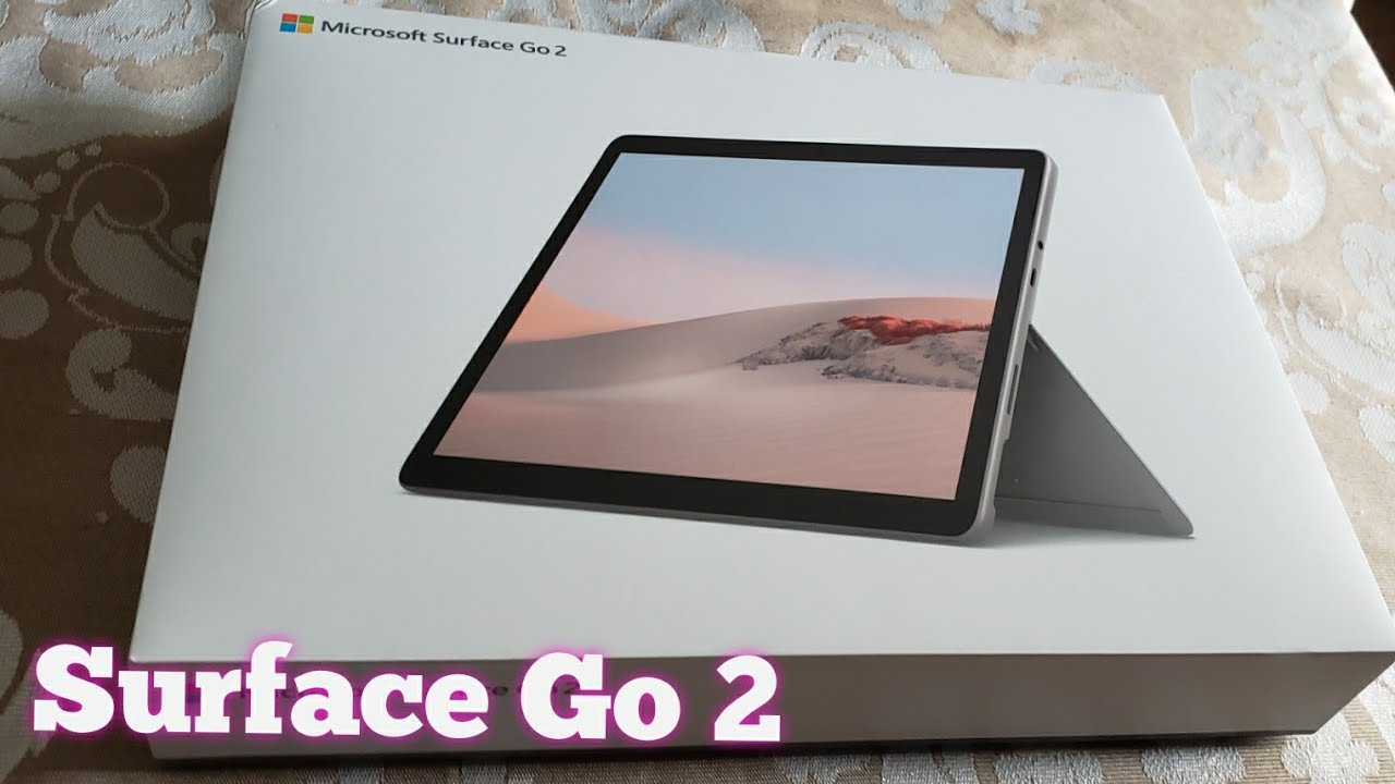 Microsoft Surface Go 2 Unboxing - YouTube