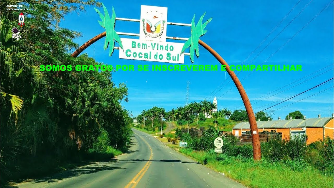 COCAL DO SUL / SANTA CATARINA - YouTube