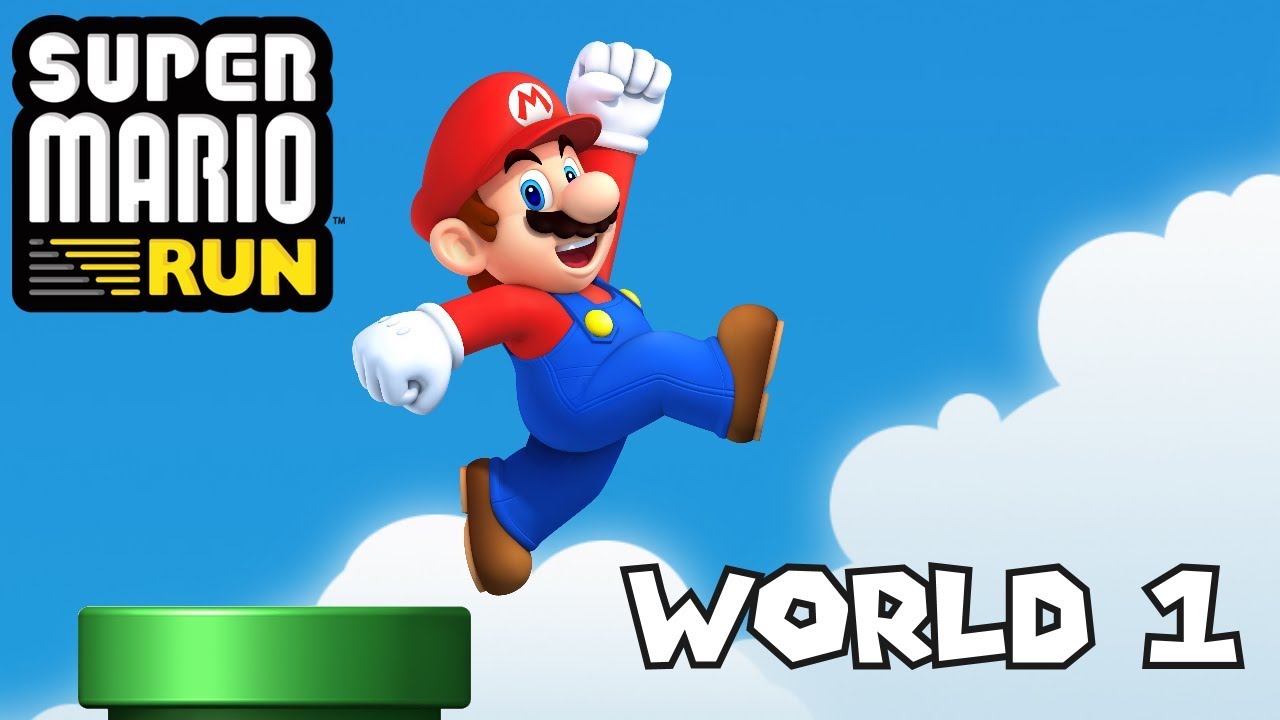 Super Mario Run - World 1 - YouTube