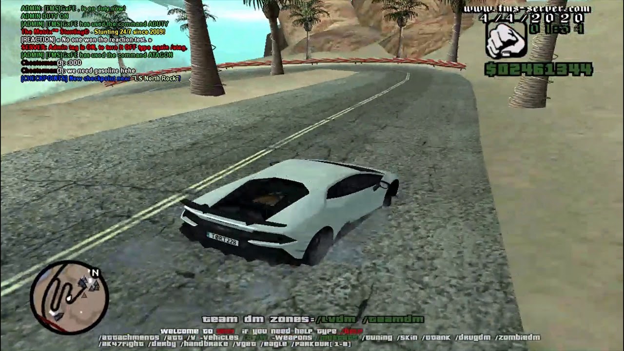 Drift video! SAMP (Infernus mod Lamborghini) - YouTube