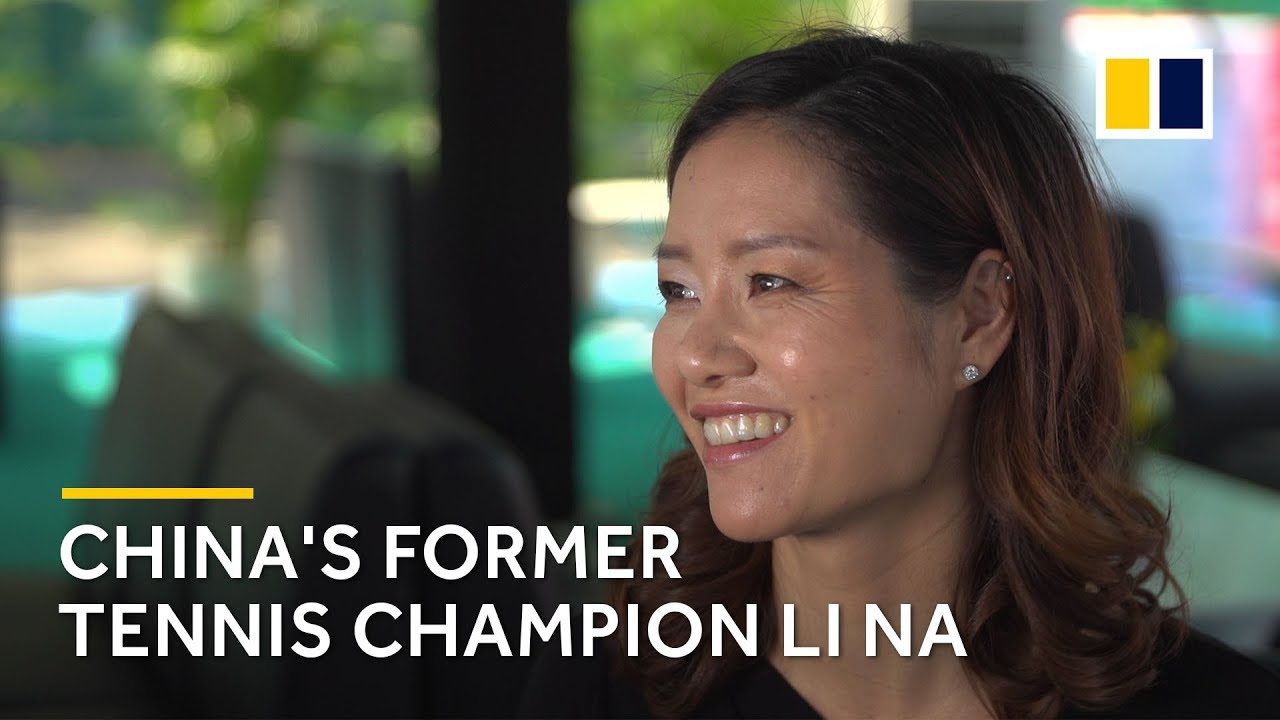 China's former tennis champion Li Na talks about Naomi Osaka - YouTube