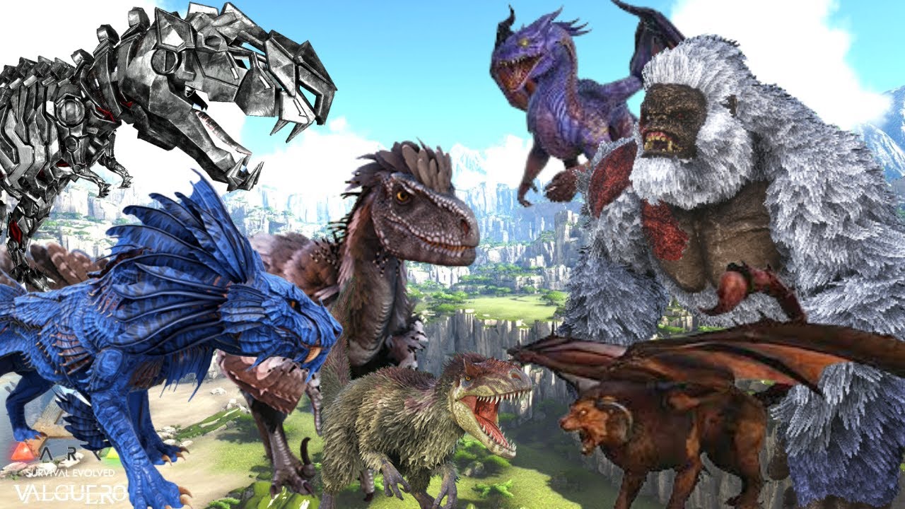 ALPHA VALGUERO BOSS FIGHT ARENA- DS -TRIBE LIFE -SHADOWMANE DEINONYCHUS ...