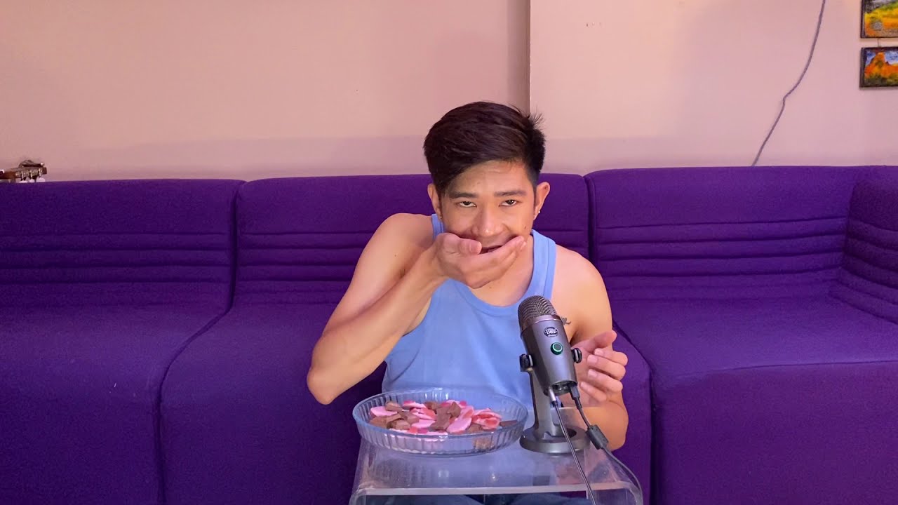 ASMR BOYS – CHRIS – LOVES THE TASTE OF SWEET THINGS - YouTube