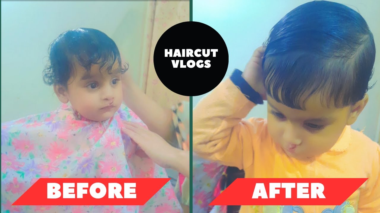 Baby girl hair cutting 💇‍♀️ | baby hair cutting | haircut girls ...