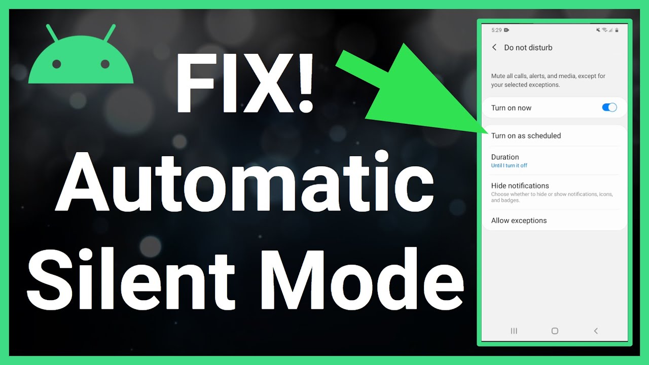 FIX Android Phone Automatically On Silent Mode YouTube fix-android-phone-automatically-on-silent-mode-youtube