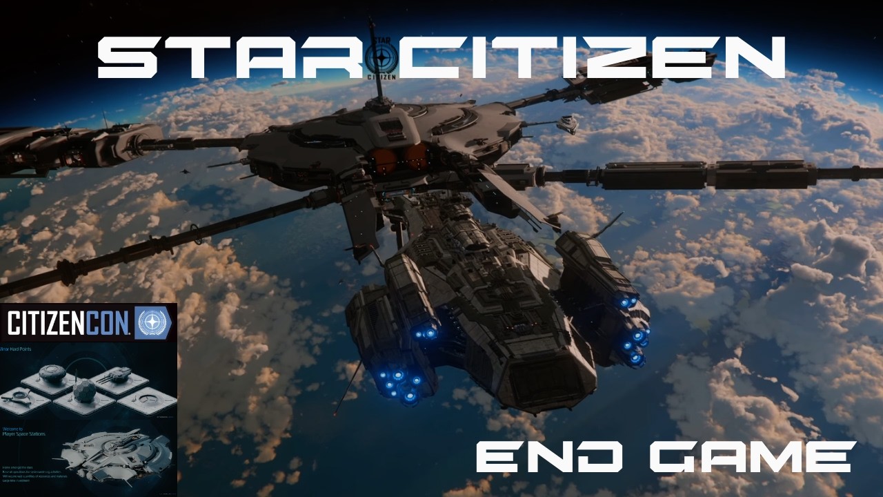 End Game | Star Citizen Spaceport Base Building | 8K - YouTube