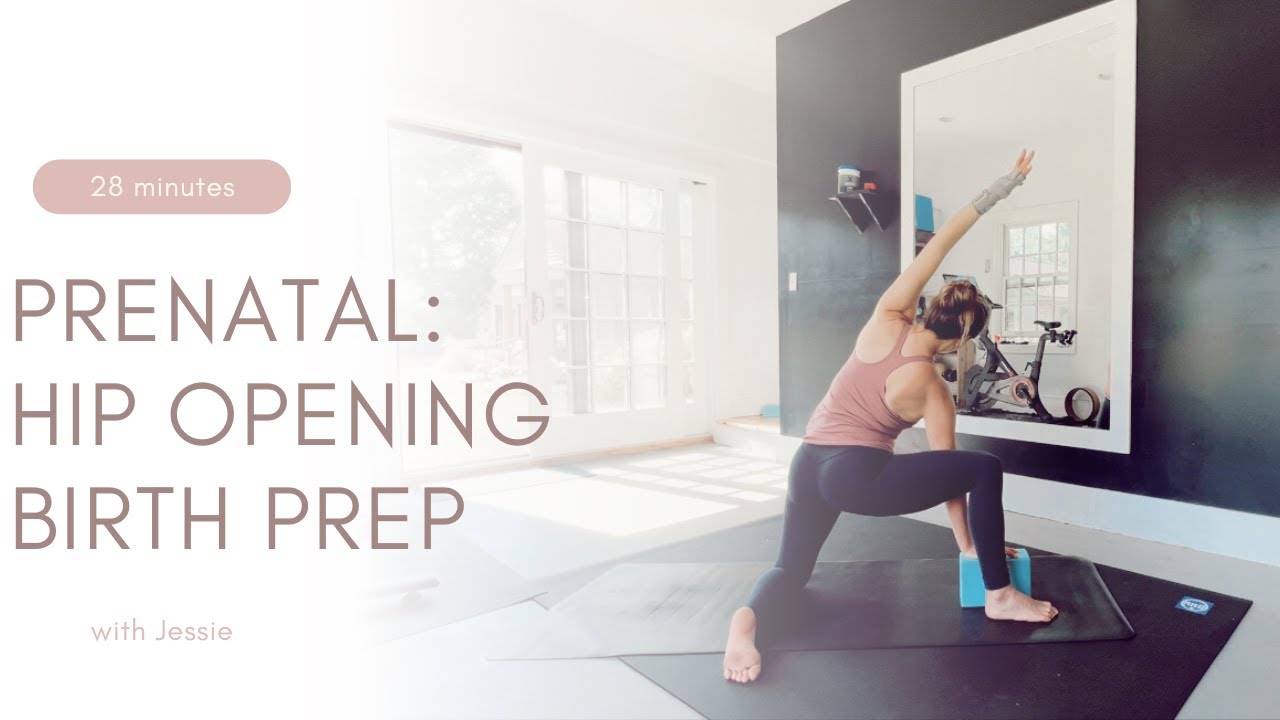 Prenatal Hip Opening/ Birth Prep - YouTube