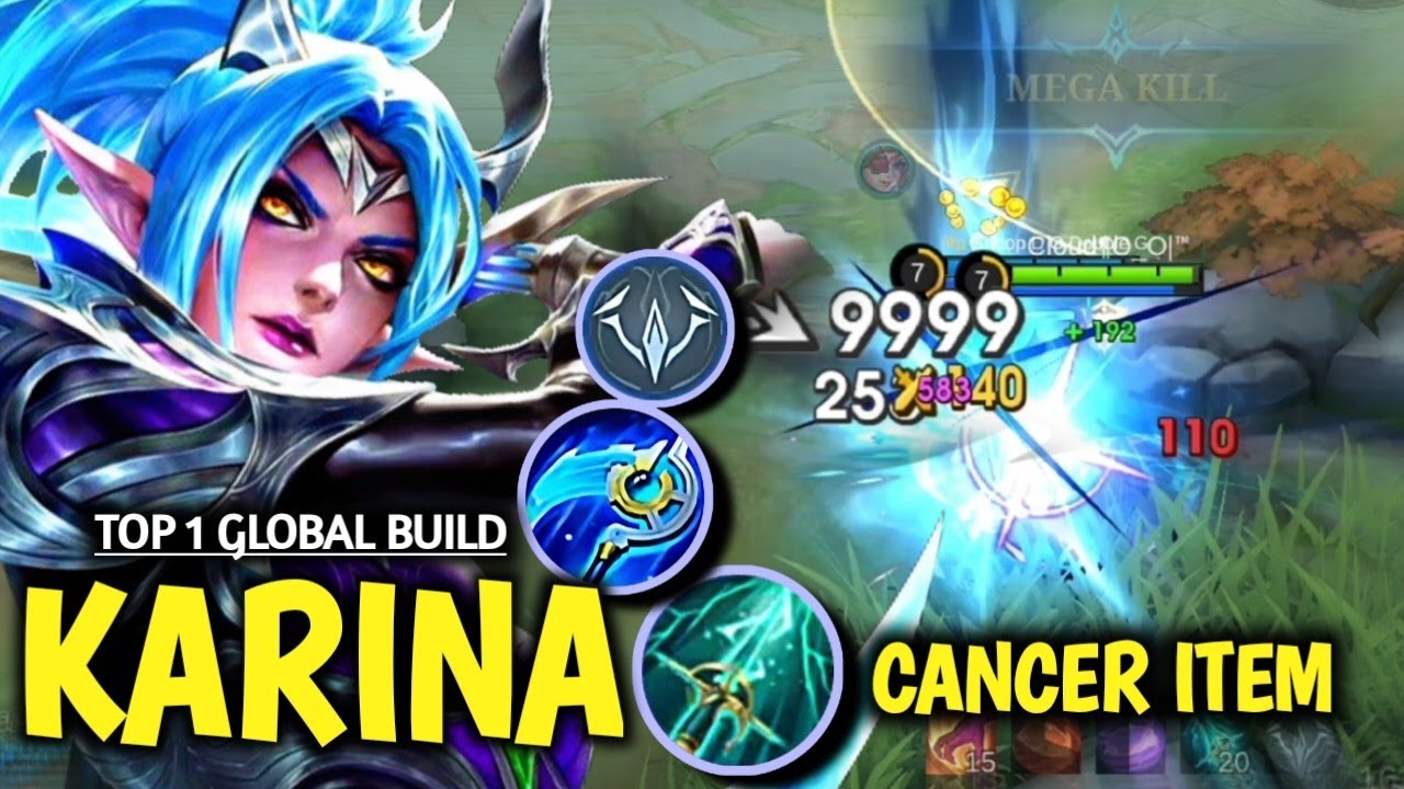 Insane Battle With Karina New Build | Top 1 Global Build Karina ~ MLBB ...