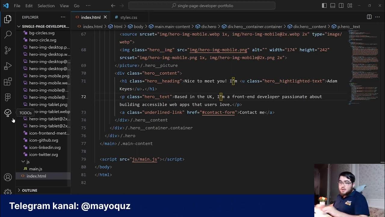 Frontend Amaliyot 27 Kun Frontendmentor Challenge 100daysofcode Youtube