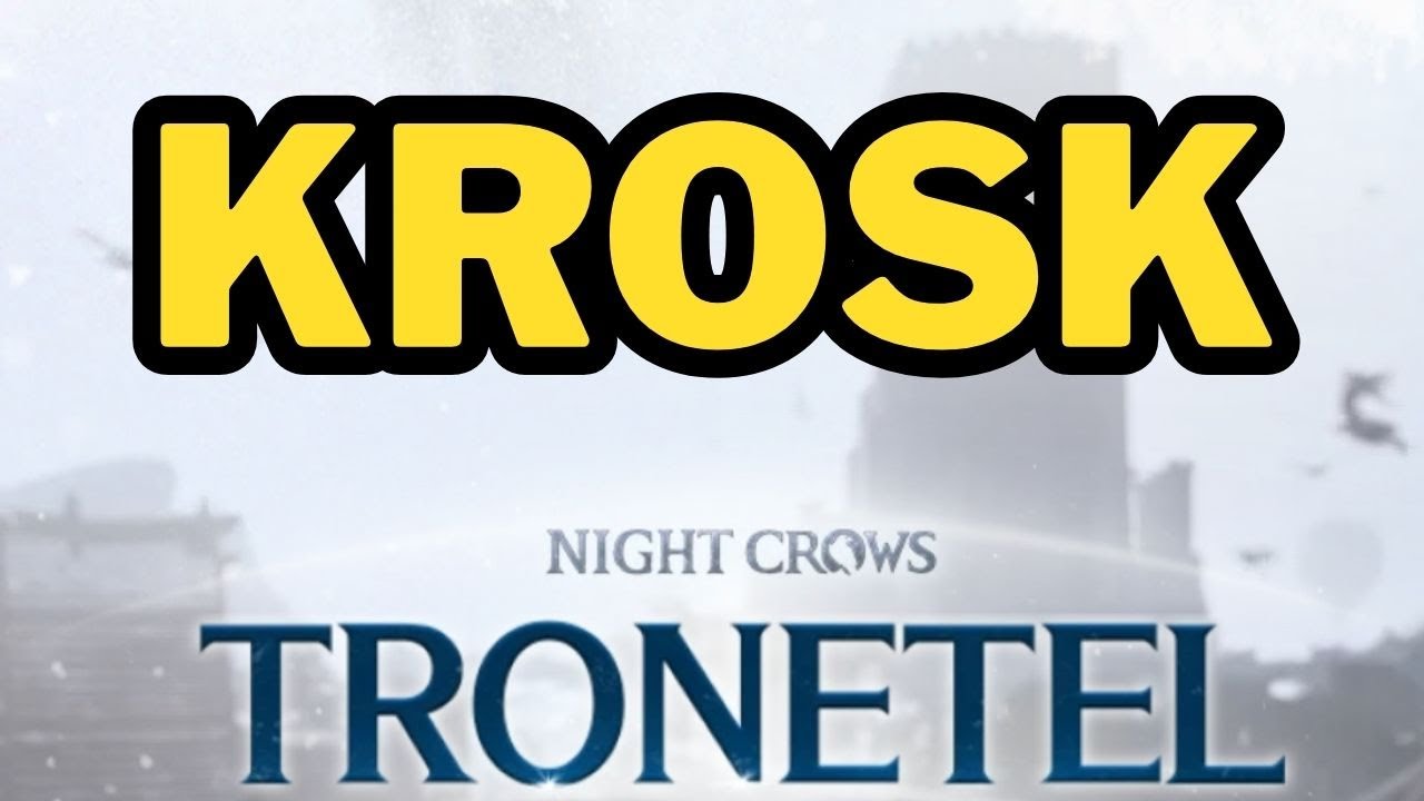 TERCEIRO BOSS DE TRONETEL KROSK NIGHT CROWS - YouTube
