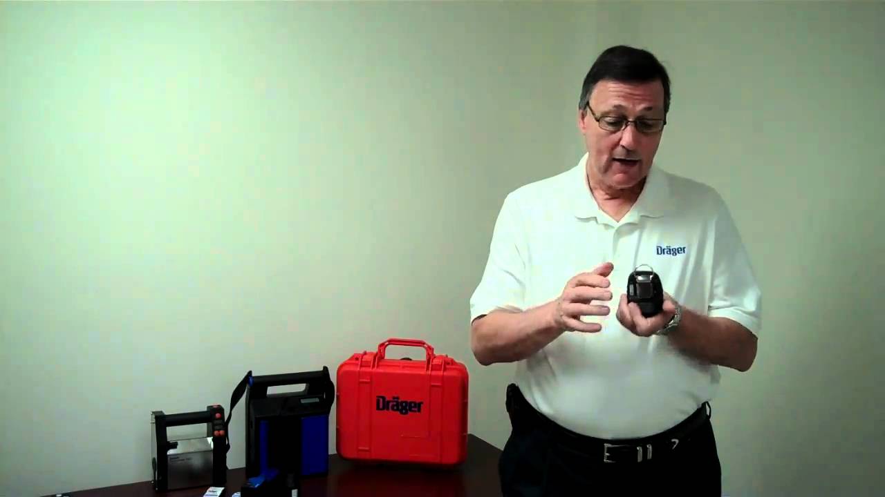 Cross Instrumentation Draeger Pac 5500 and how to operate - YouTube