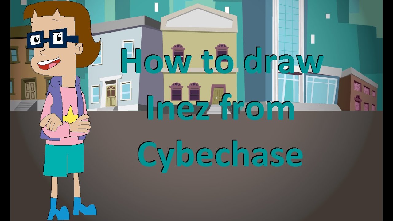 How to draw Inez from Cyberchase - YouTube