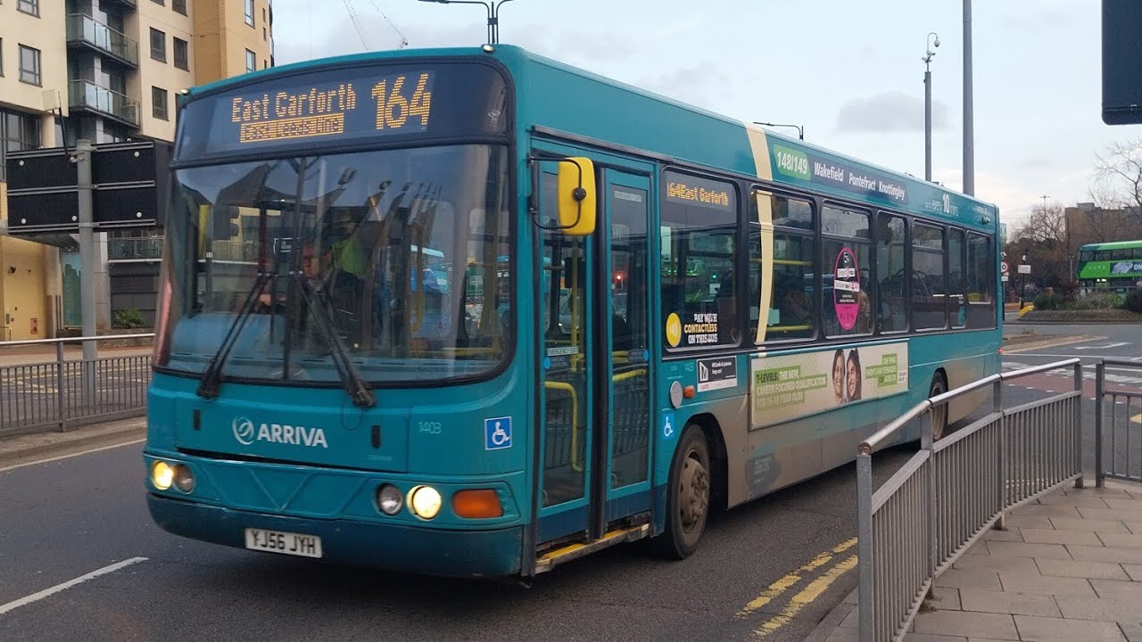 (Arriva Yorkshire 1403 YJ56JYH Oldest Arriva Yorkshire Bus) On 141 ...