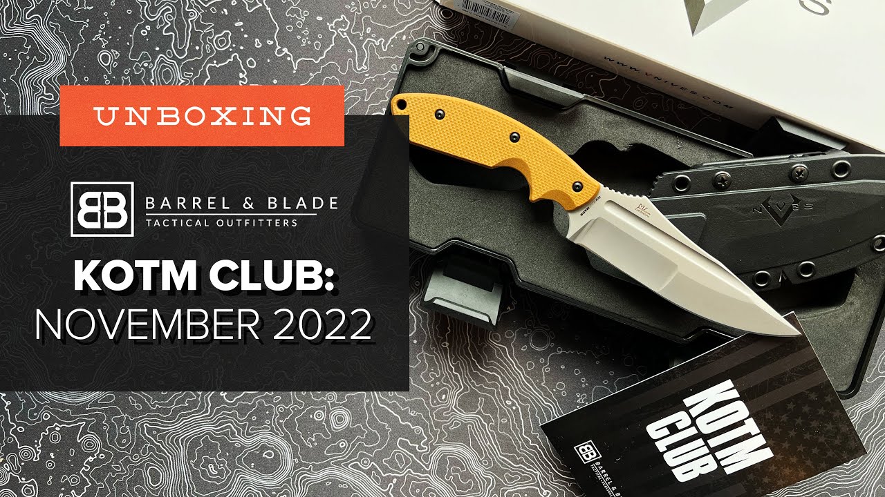 Unboxing the NEW Knife of the Month (KOTM) Club from Barrel & Blade ...